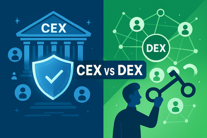 ⚖️ CEX vs DEX: Which One Should You Use in 2025?